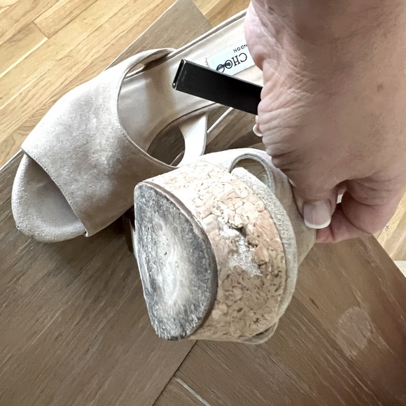 Jimmy Choo | Shoes | Jimmy Choo Platform Sandals Minor Defect On Front ...